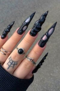 30 Black Nails Designs Ideas for 2025 – Fashion Trend Hacks