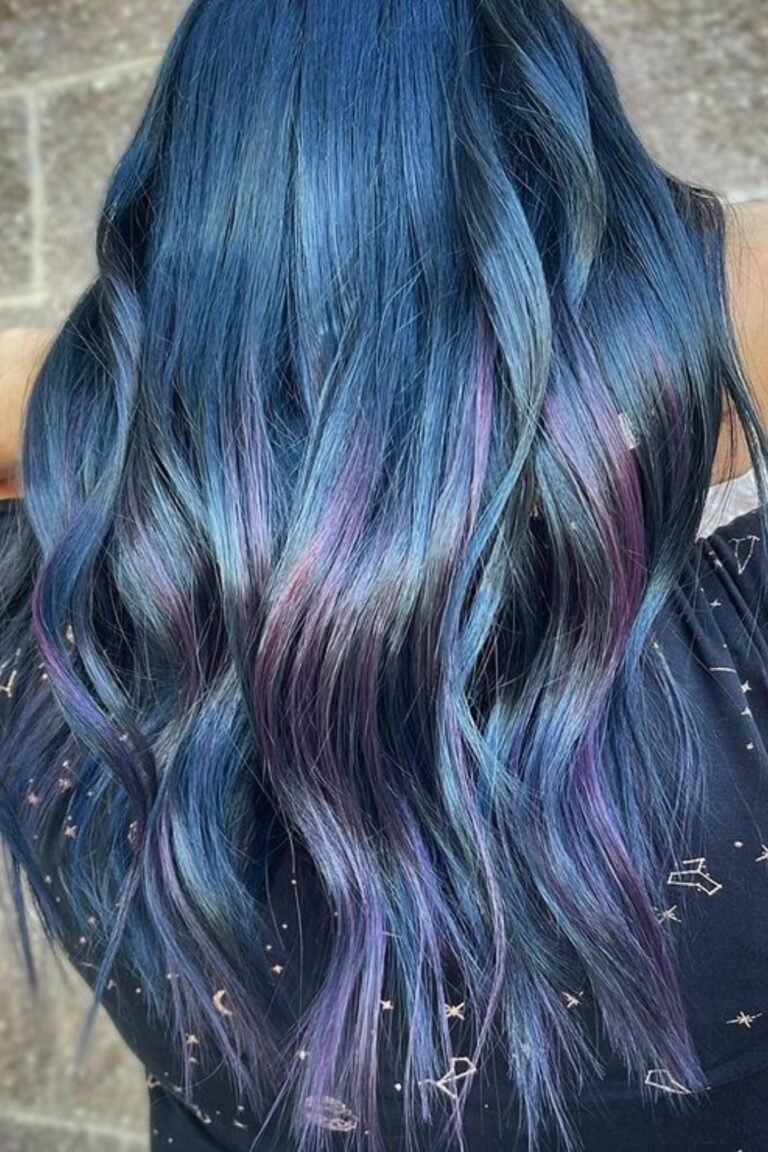 43 Galaxy Hair Color Ideas for 2025 – Fashion Trend Hacks
