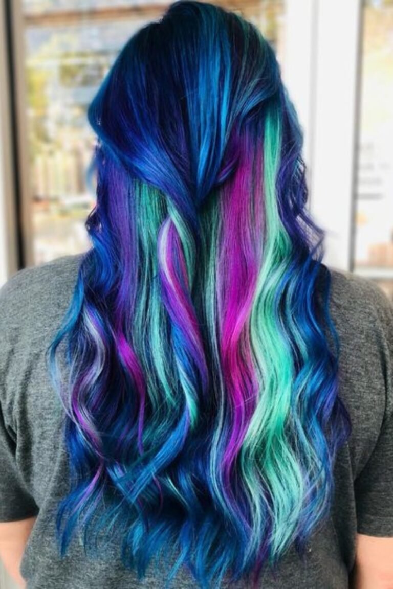 43 Galaxy Hair Color Ideas for 2025 – Fashion Trend Hacks