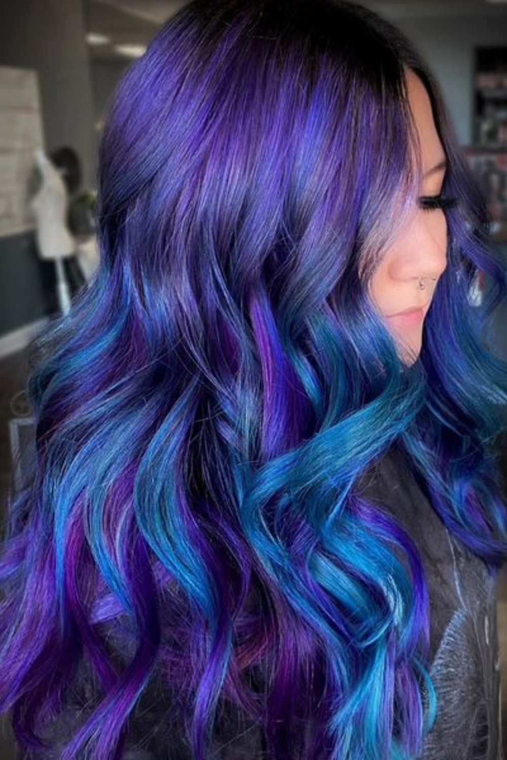43 Galaxy Hair Color Ideas for 2025 – Fashion Trend Hacks