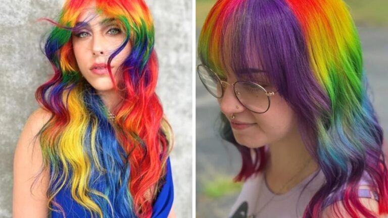 25 Rainbow Hair Looks You Need to Try Now - Fashion Trend Hacks
