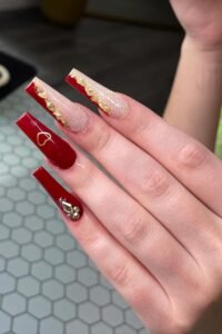 30 Red Nails Designs for 2025 – Fashion Trend Hacks