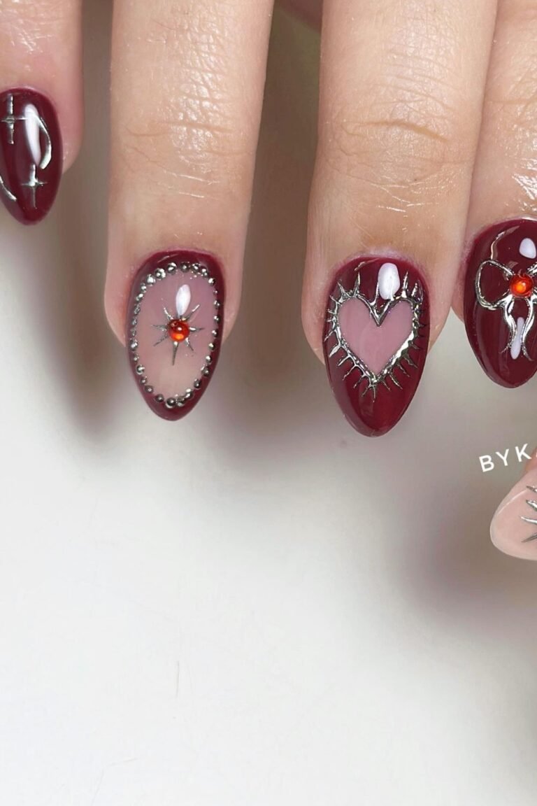 30 Red Nails Designs for 2025 – Fashion Trend Hacks