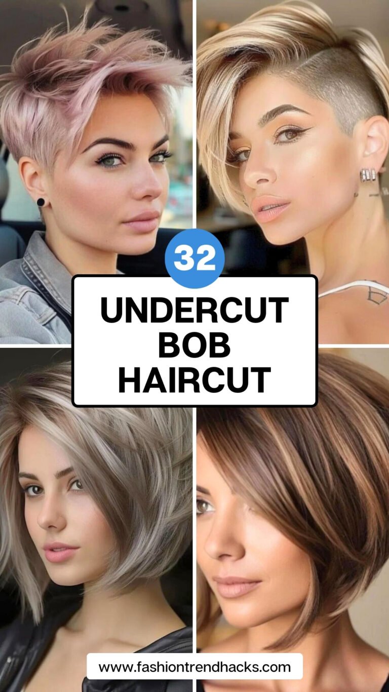32 Undercut Bob Haircut Ideas for a Modern Look – Fashion Trend Hacks