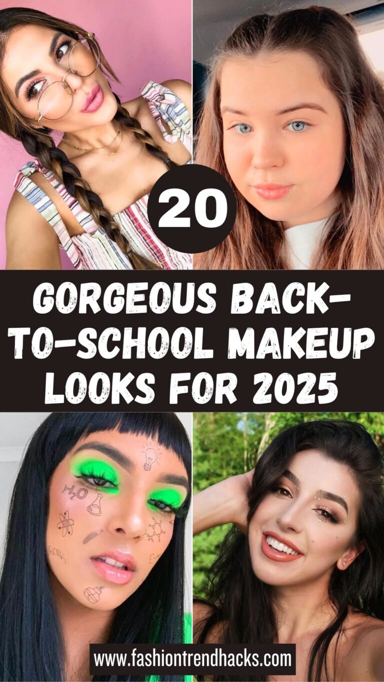 20 Back to School Makeup Looks for 2025 – Fashion Trend Hacks