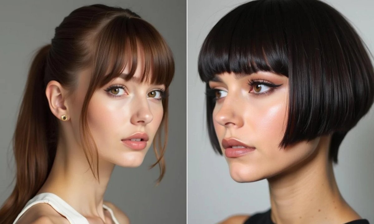 18 Stylish V Bangs Hairstyles to Refresh Your Look 2025 – Fashion Trend ...