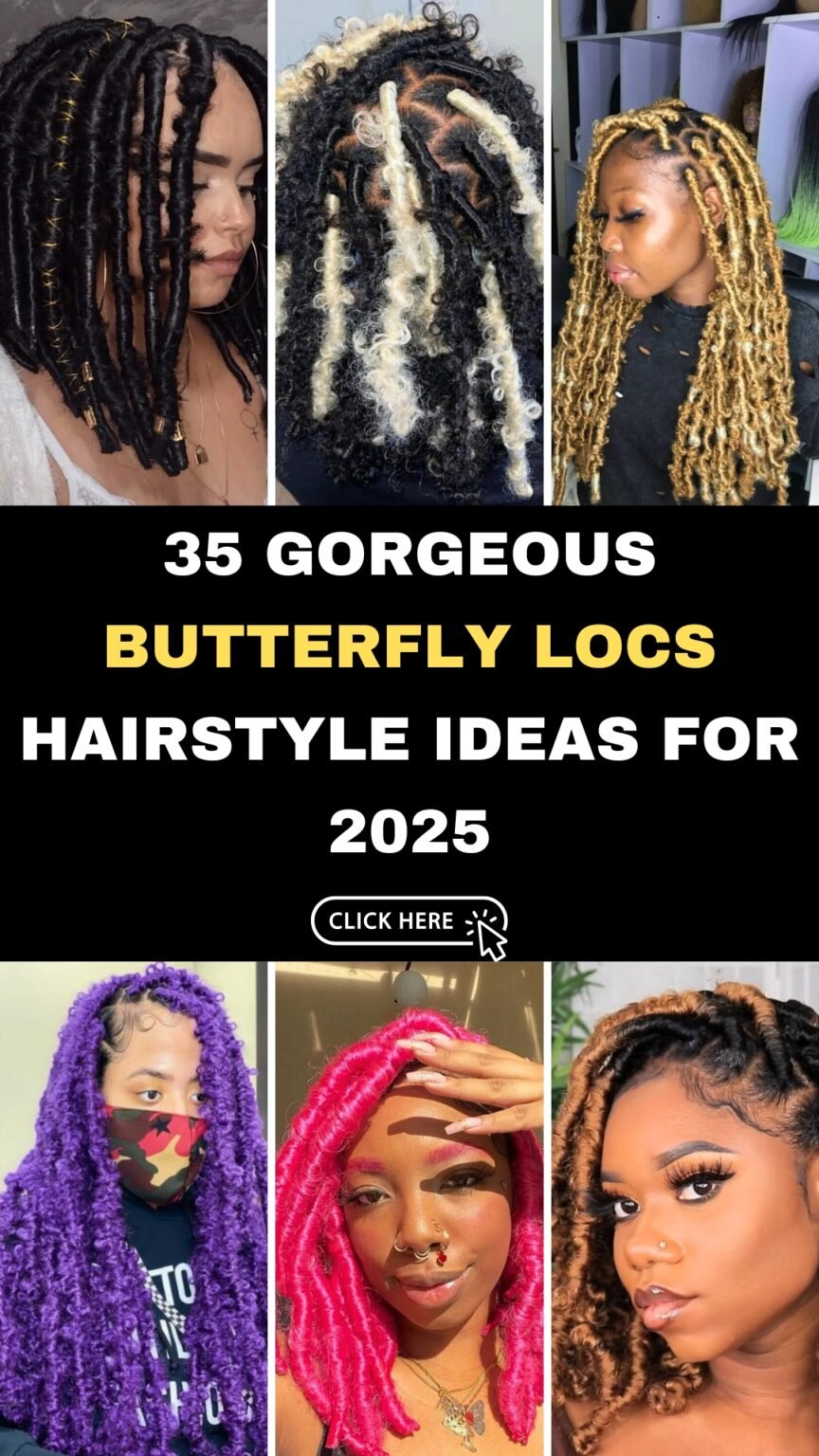 35 Gorgeous Butterfly Locs Hairstyles Ideas for 2025 – Fashion Trend Hacks