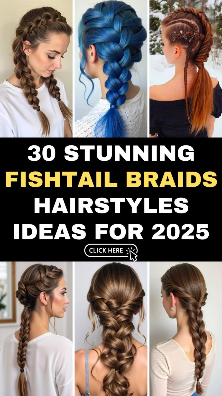 30 Fishtail Braids Hairstyles Ideas 2025 – Fashion Trend Hacks