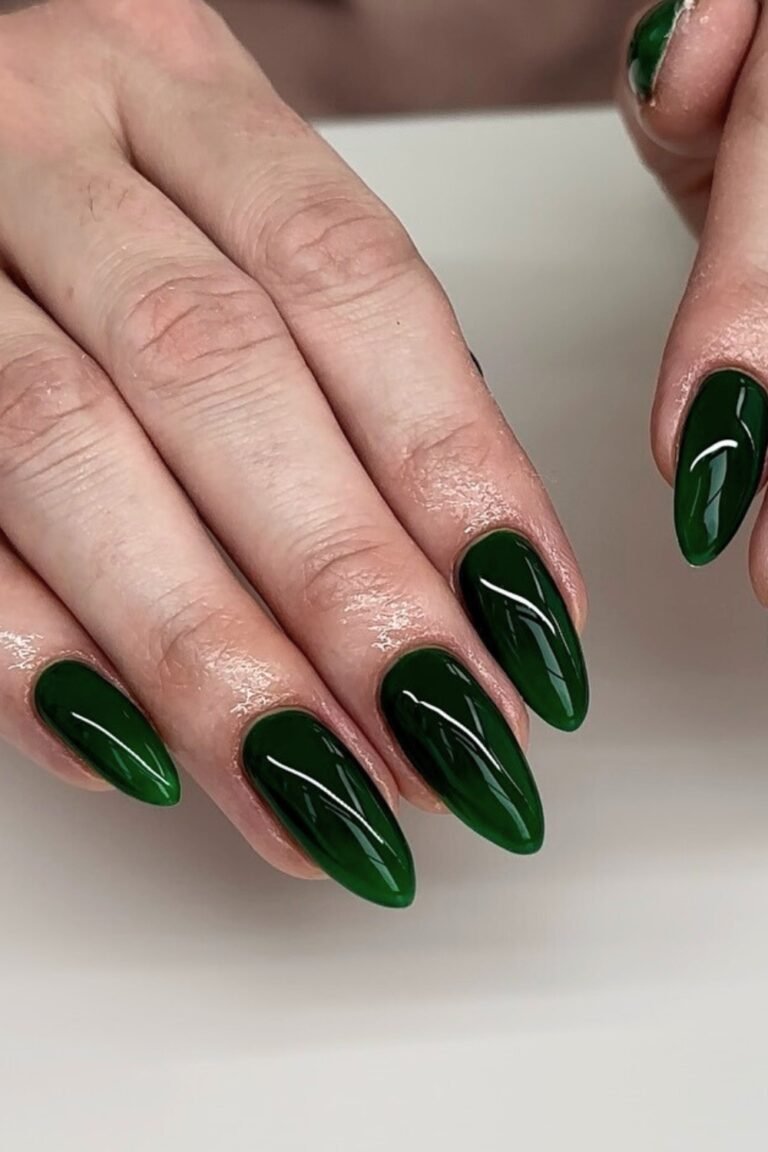 30 Stunning Green Nail Designs to Rock in 2025 – Fashion Trend Hacks