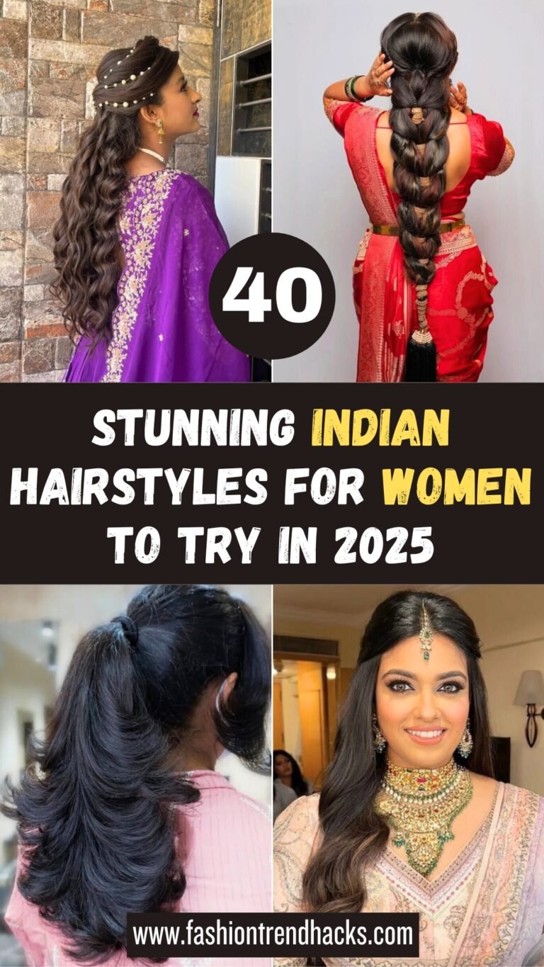 40 Stunning Indian Hairstyles for Women to Try in 2025 – Fashion Trend ...