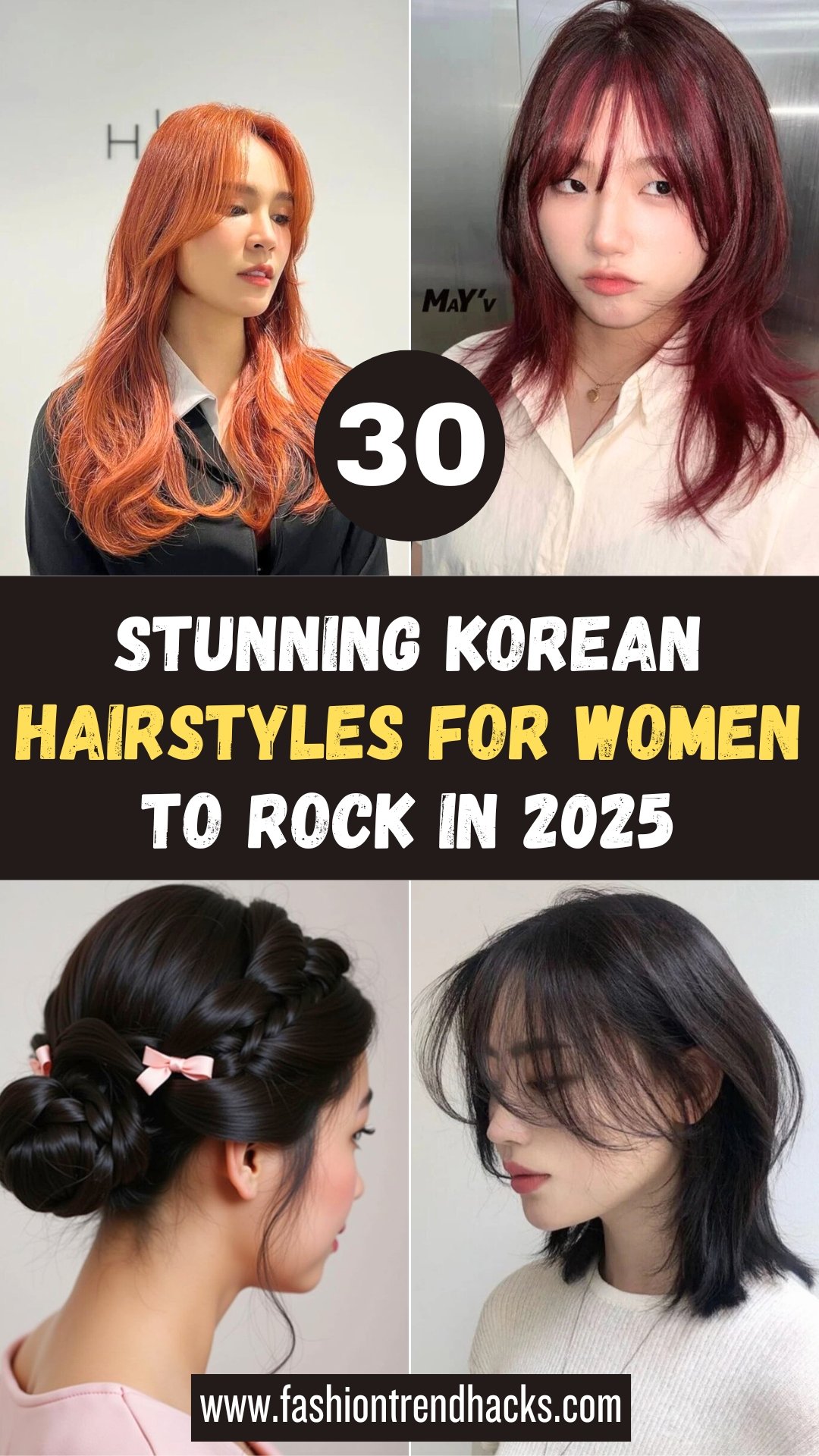 30 Stunning Korean Hairstyles for Women to Rock in 2025 – Fashion Trend ...