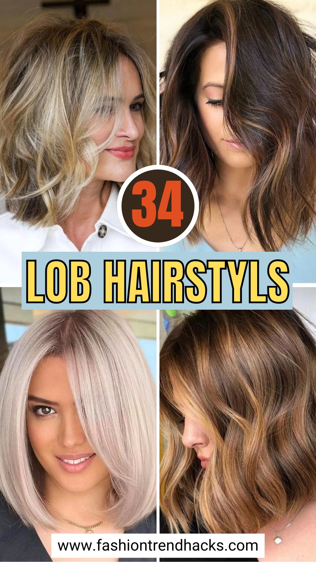 34 LOB Haircut Ideas for 2024 - Fashion Trend Hacks
