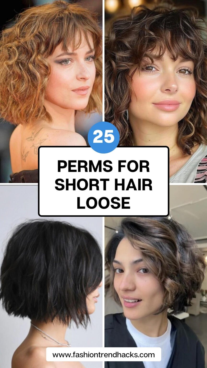 25 Loose Perms for Short Hair Ideas 2024 - Fashion Trend Hacks
