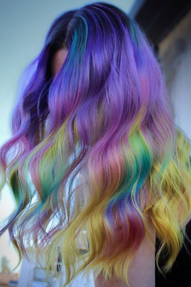25 Rainbow Hair Color Ideas for 2025 – Fashion Trend Hacks