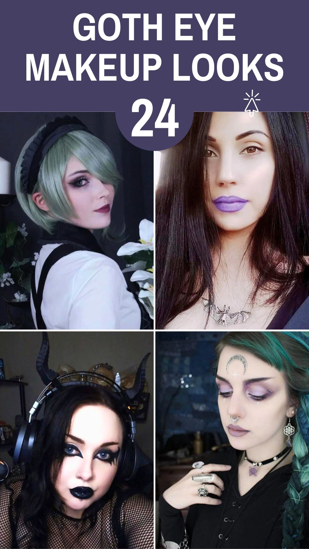 24 Goth Eye Makeup 2024 – Fashion Trend Hacks