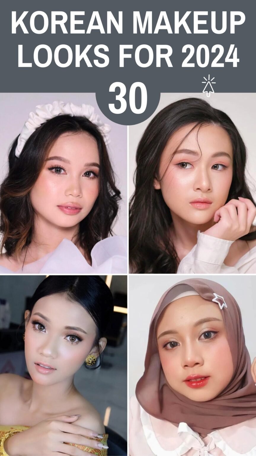 30 Korean Makeup Look 2024 – Fashion Trend Hacks