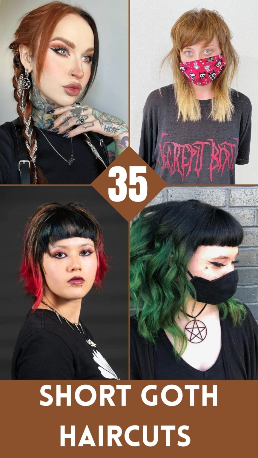 35 Short Goth Haircuts Ideas 2024 – Fashion Trend Hacks