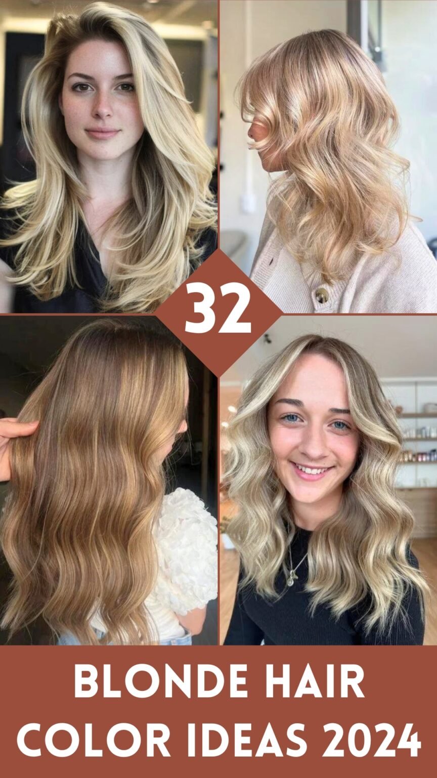 32 Blonde Hair Color Ideas 2024 – Fashion Trend Hacks