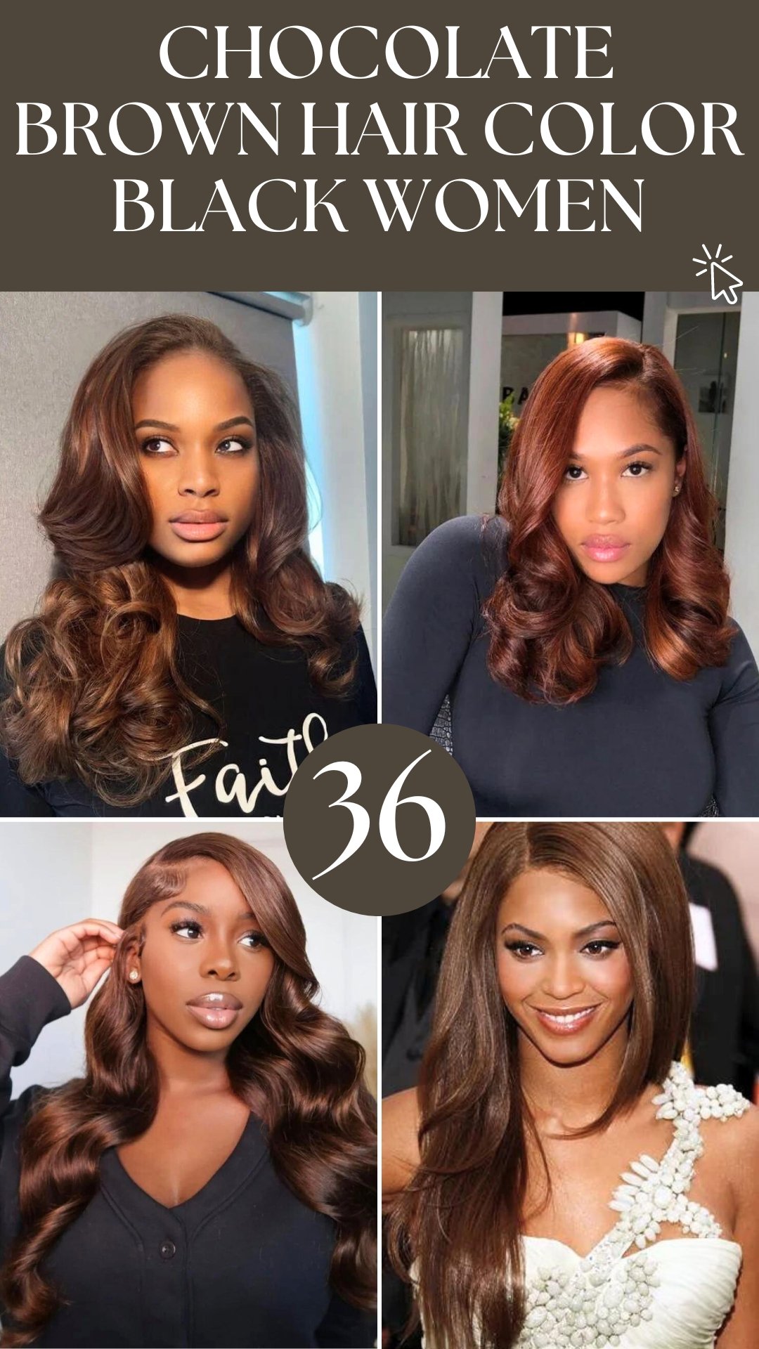 36 Chocolate Brown Hair Color Black Women 2024 – Fashion Trend Hacks