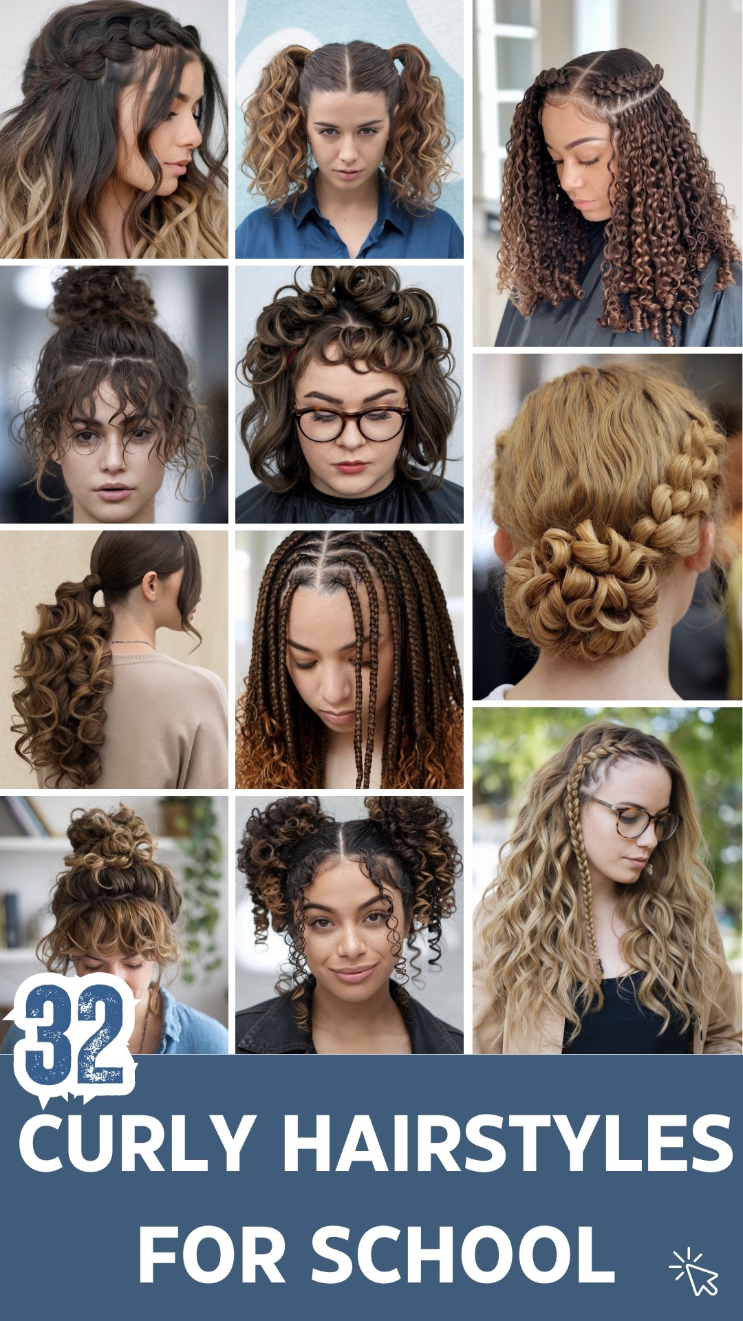 32 Curly Hairstyles for School 2024 – Fashion Trend Hacks