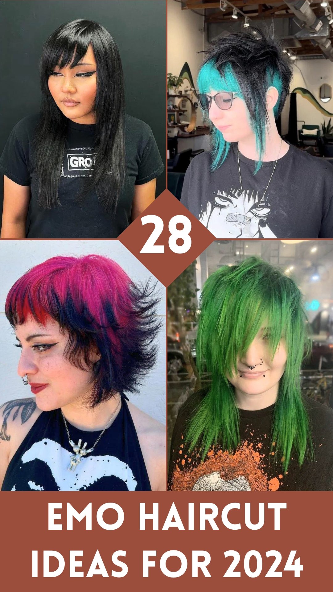 28 Bold and Unique Emo Haircut Ideas 2024 – Fashion Trend Hacks