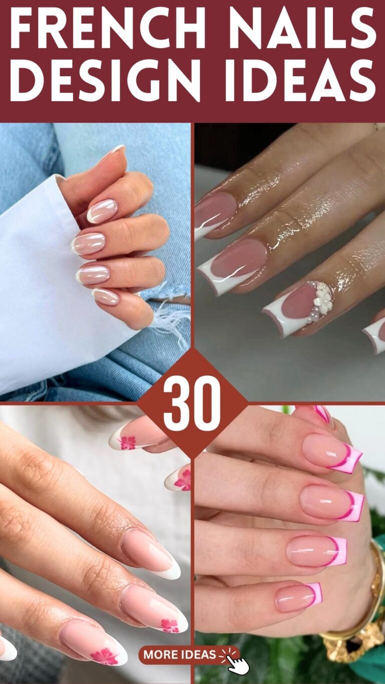 30 French Nails Ideas 2024 - Fashion Trend Hacks