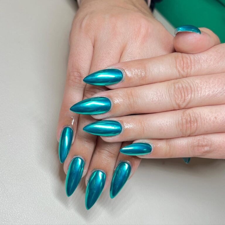 35 Teal Nails Ideas 2024 – Fashion Trend Hacks