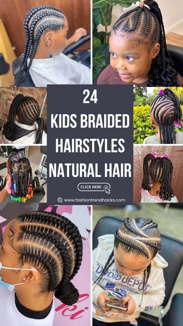 24 Kids Braided Hairstyles Natural Hair 2024 – Fashion Trend Hacks