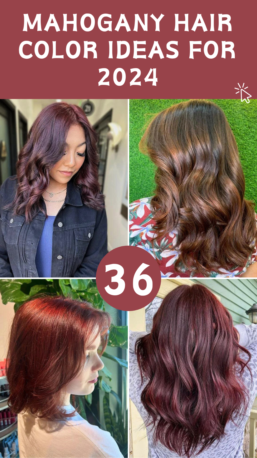 36 Mahogany Hair Color Ideas 2024 – Fashion Trend Hacks