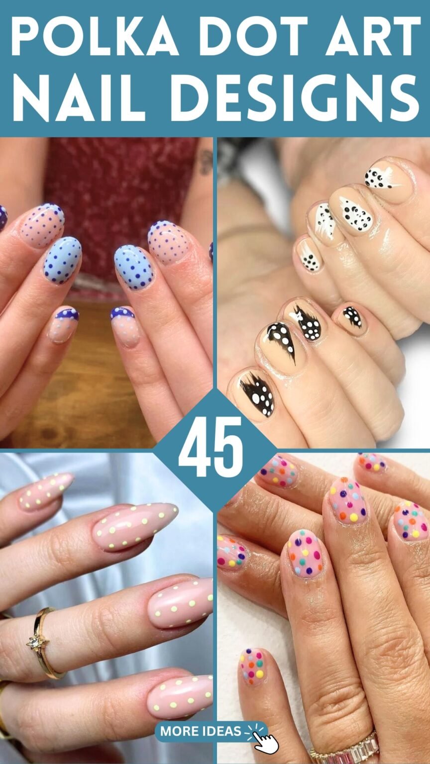 45 Polka Dot Nails Ideas 2024 Fashion Trend Hacks