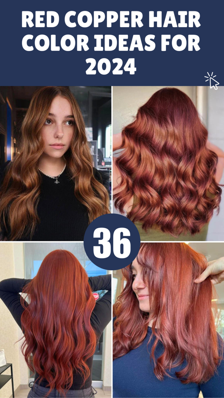 36 Red Copper Hair Color Ideas 2024 – Fashion Trend Hacks