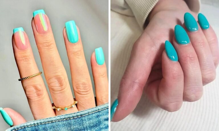 35 Trendy Turquoise Nail Ideas for a Fresh Look – Fashion Trend Hacks