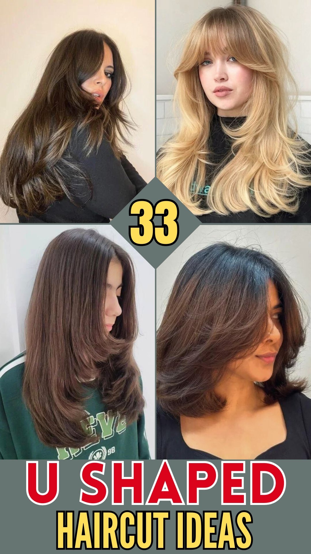 33 U-Shaped Haircut Ideas 2024 – Fashion Trend Hacks