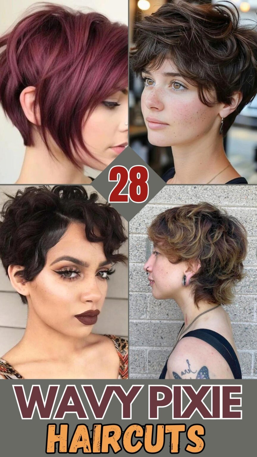 28 Wavy Pixie Haircut Ideas 2024 – Fashion Trend Hacks