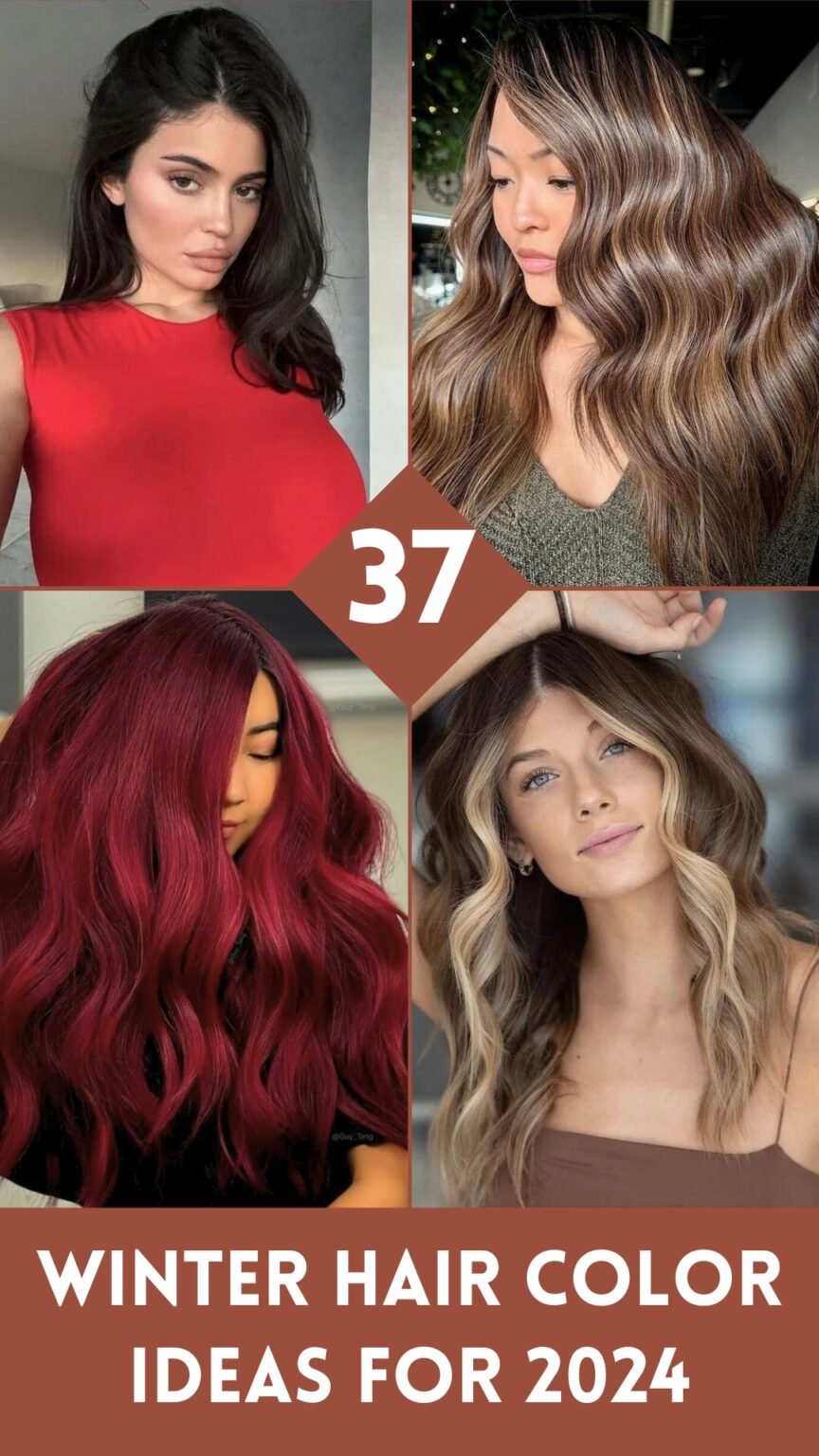 37 Winter Hair Colors Ideas 2024 – Fashion Trend Hacks