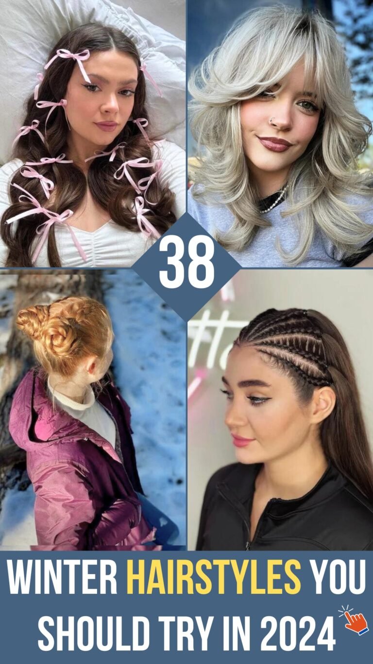 38 Winter Hairstyles Ideas 2024 – Fashion Trend Hacks