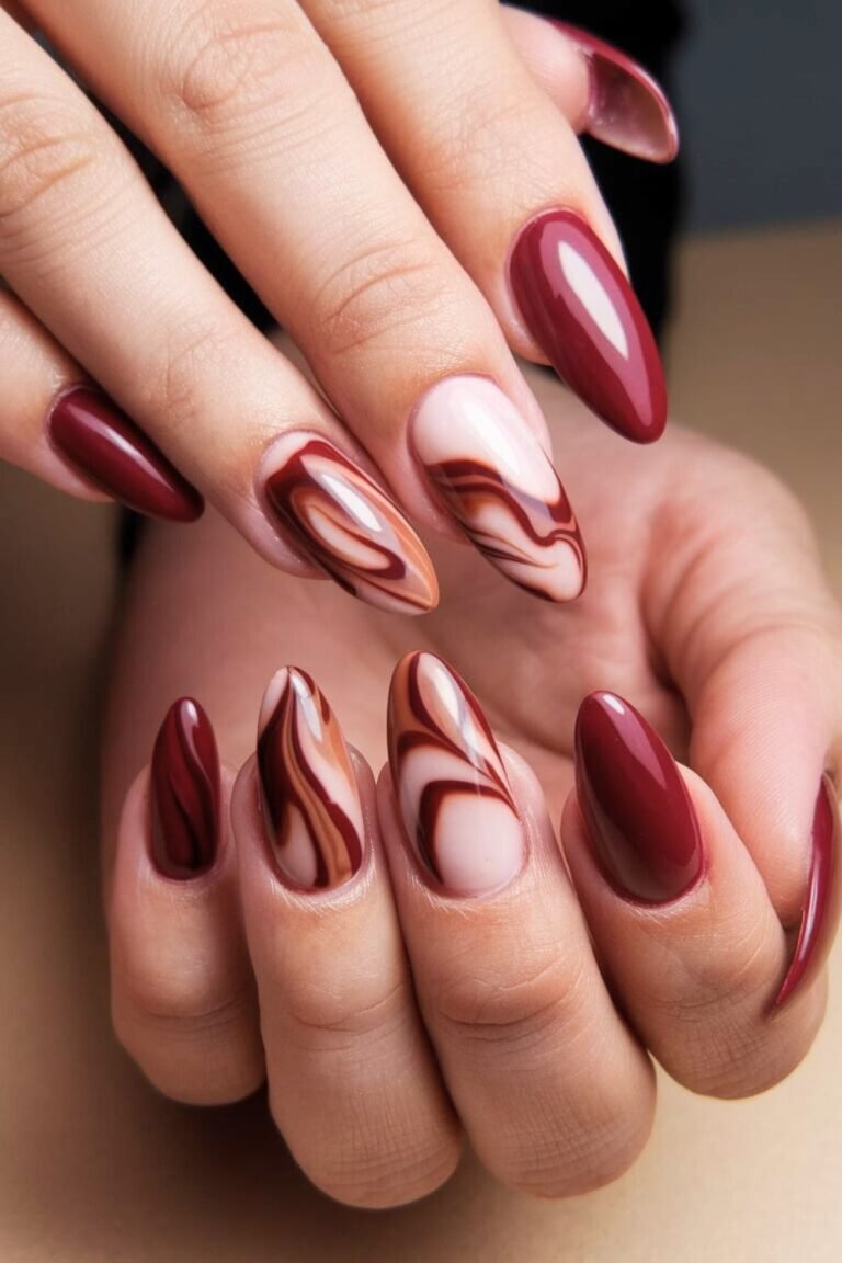 18 Cherry Mocha Nails Ideas for 2024 – Fashion Trend Hacks
