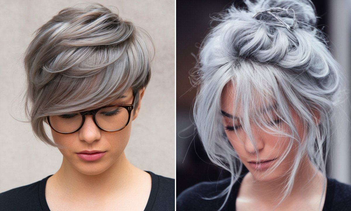 22 Grey Hairstyles for Women 2024 – Fashion Trend Hacks