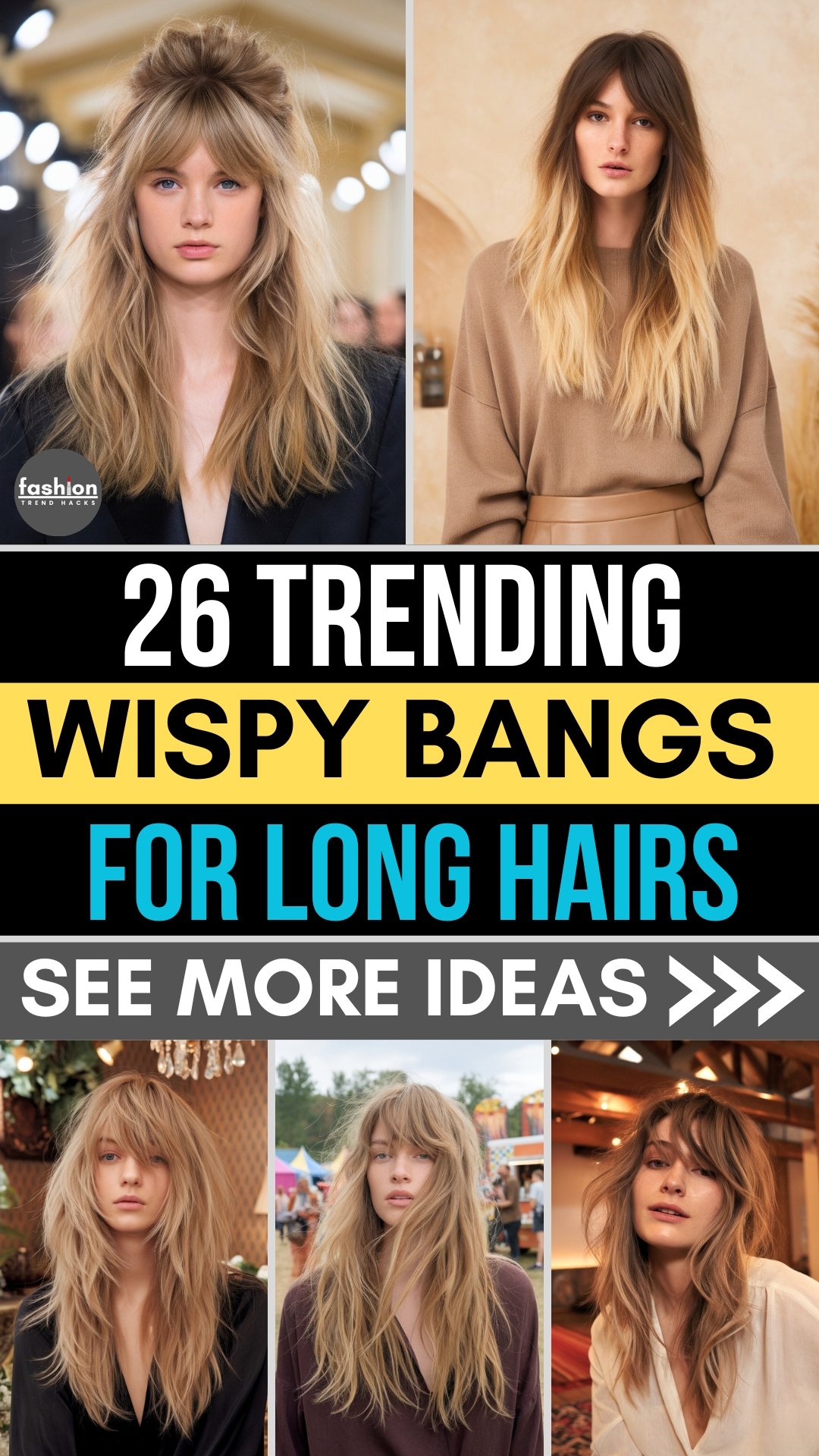26 Wispy Bangs Long Hair Ideas for 2024 – Fashion Trend Hacks