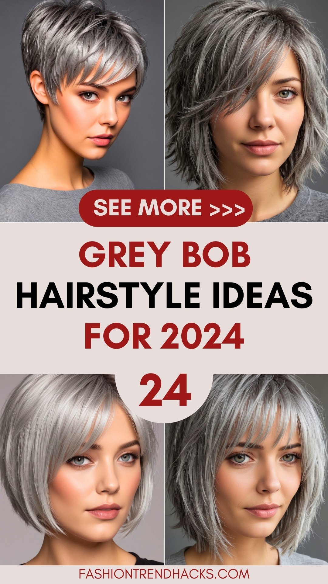 24 Grey Bob Hairstyles Ideas 2025 – Fashion Trend Hacks