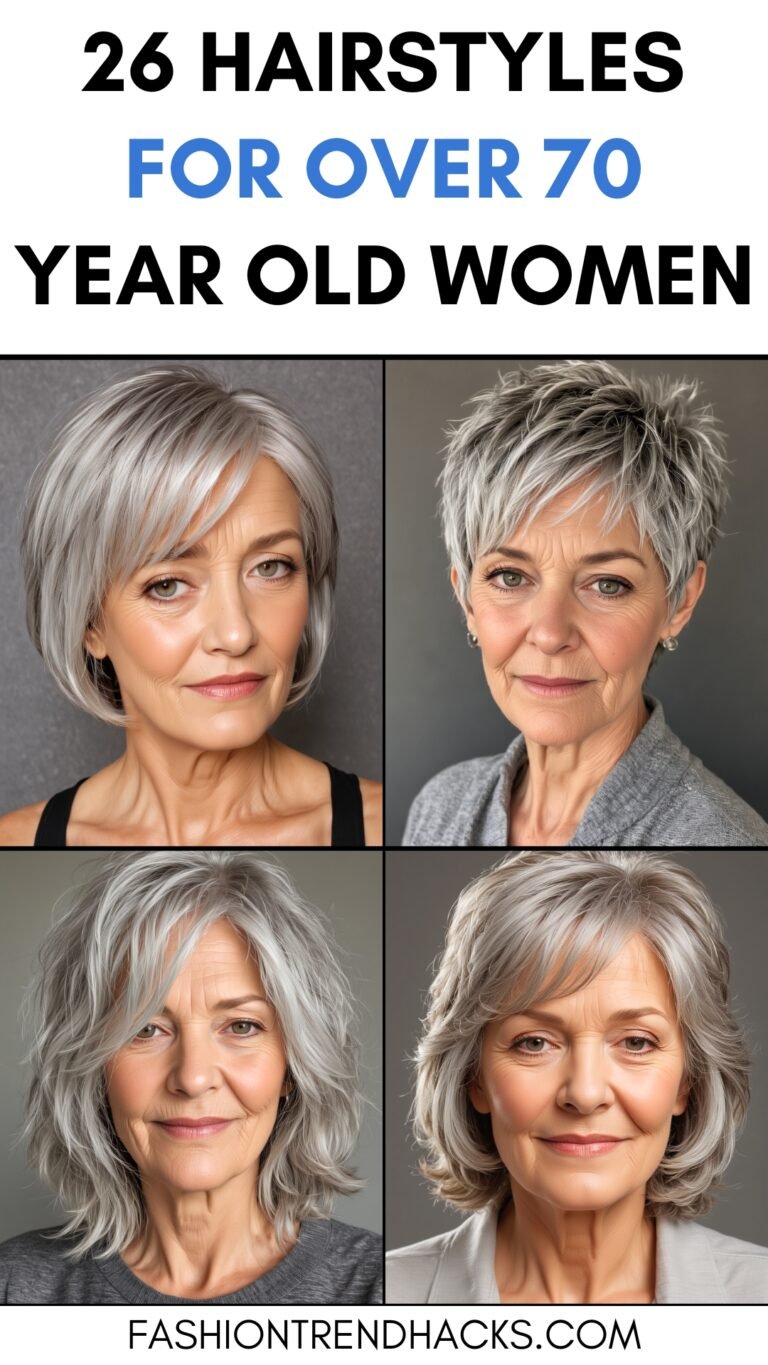 26 Hairstyles for Over 70 Year Old Women 2025 – Fashion Trend Hacks