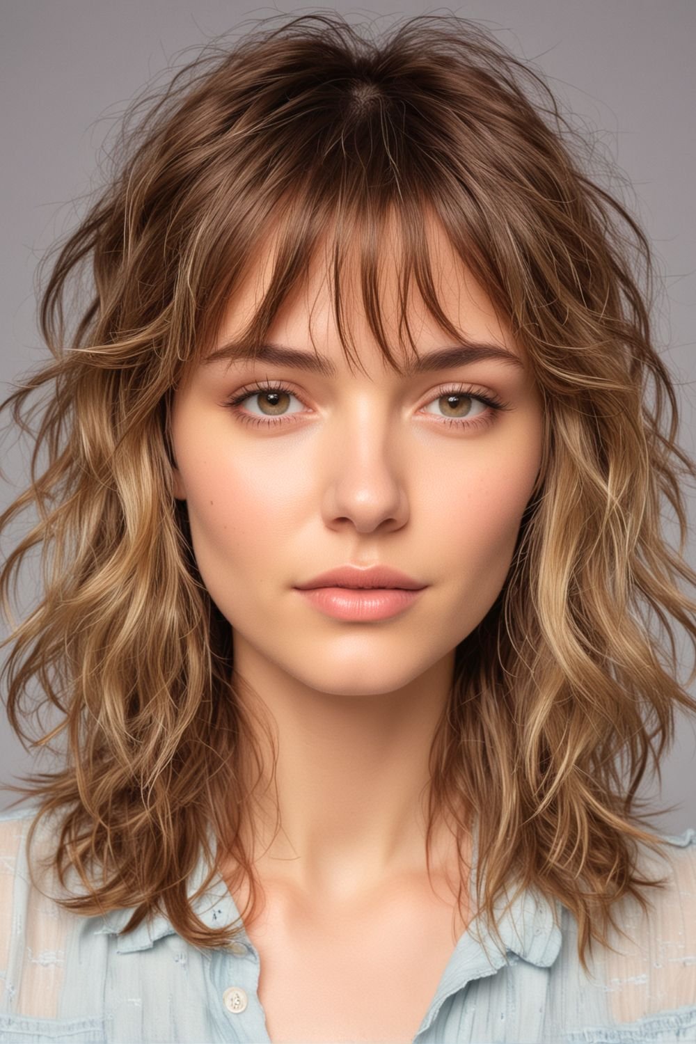 30 Long Shag Haircut with Bangs 2025 – Fashion Trend Hacks