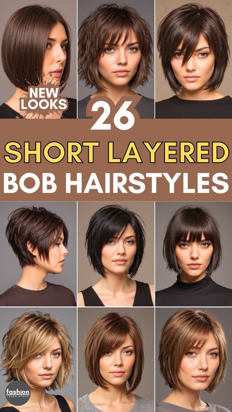 26 Short Layered Bob Hairstyles Ideas [Ultimate List] 2025 – Fashion ...