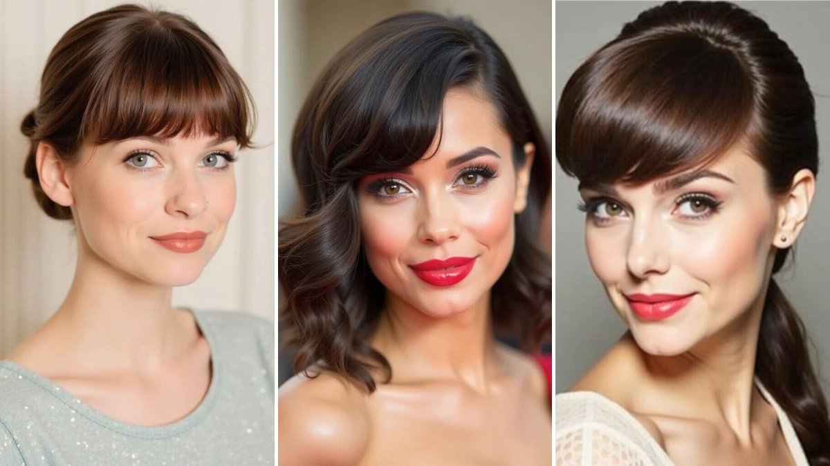 18 Stylish V Bangs Hairstyles to Refresh Your Look 2025 – Fashion Trend ...