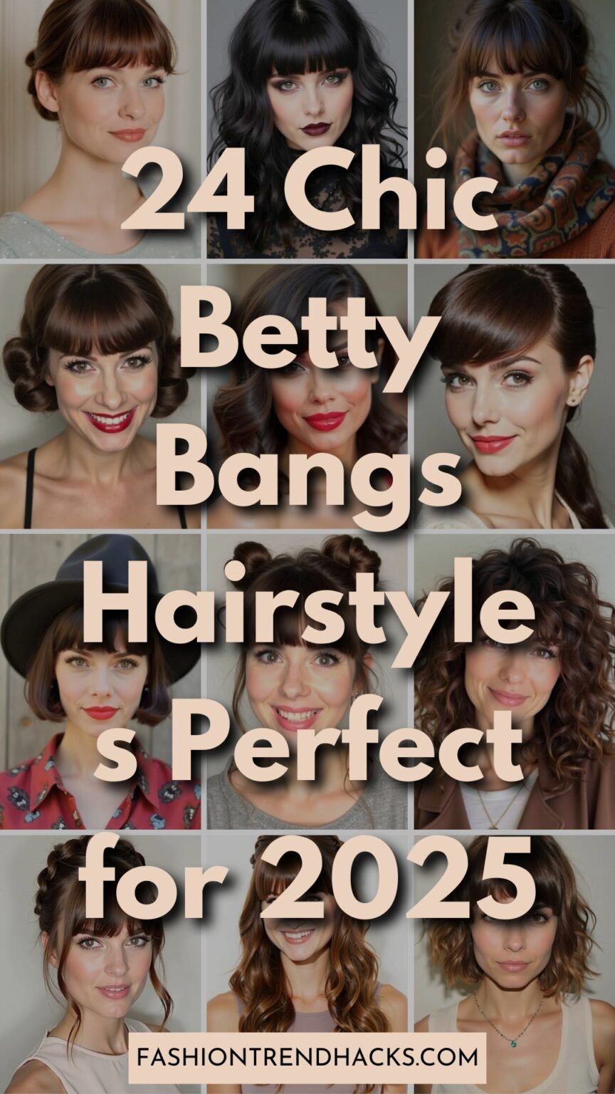24 Chic Betty Bangs Hairstyles for 2025 – Fashion Trend Hacks