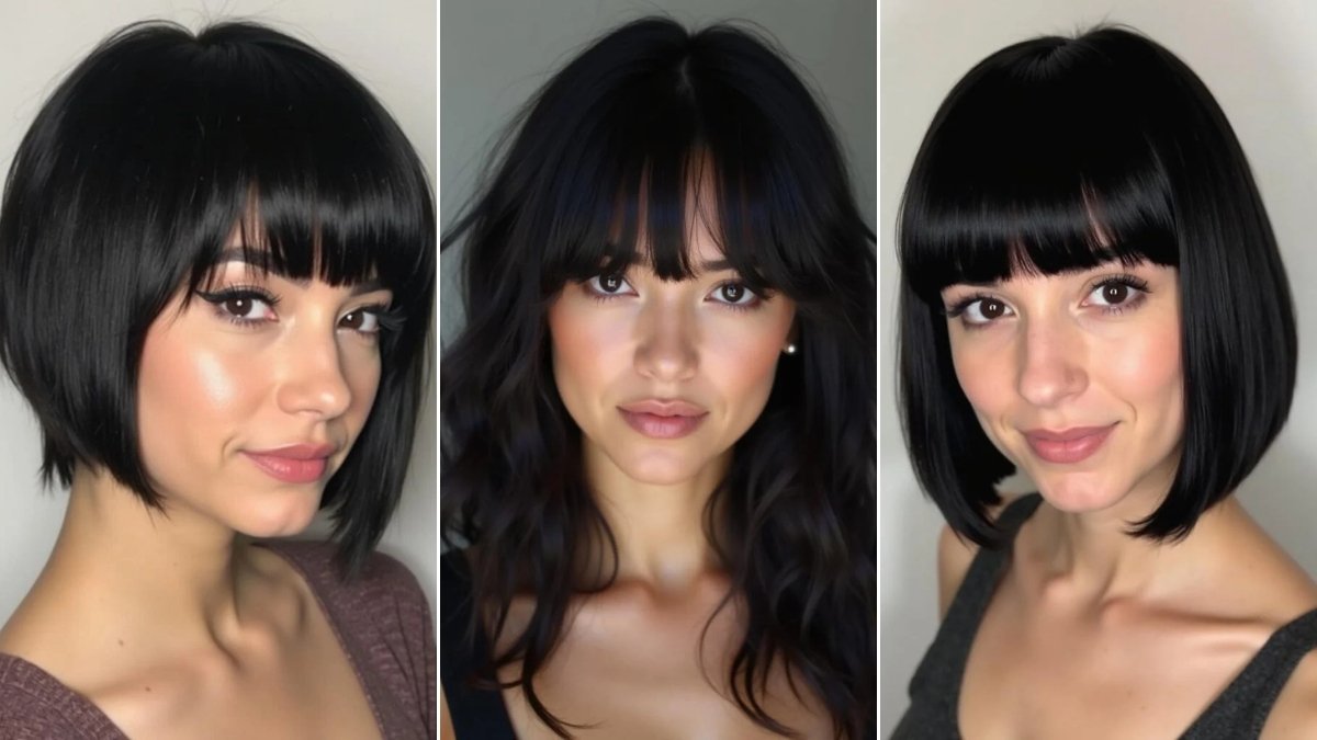 18 Stylish V Bangs Hairstyles to Refresh Your Look 2025 – Fashion Trend ...