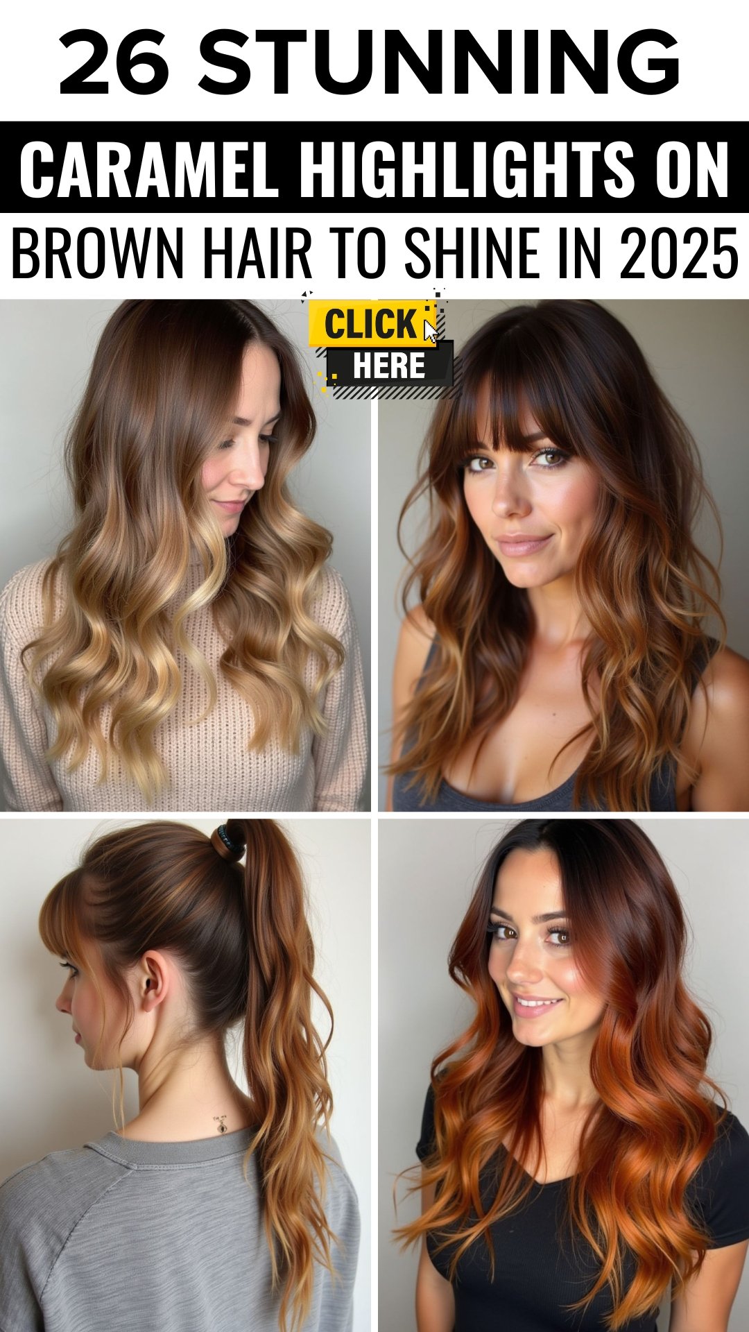26 Carmel Highlights on Brown Hair for 2025 – Fashion Trend Hacks