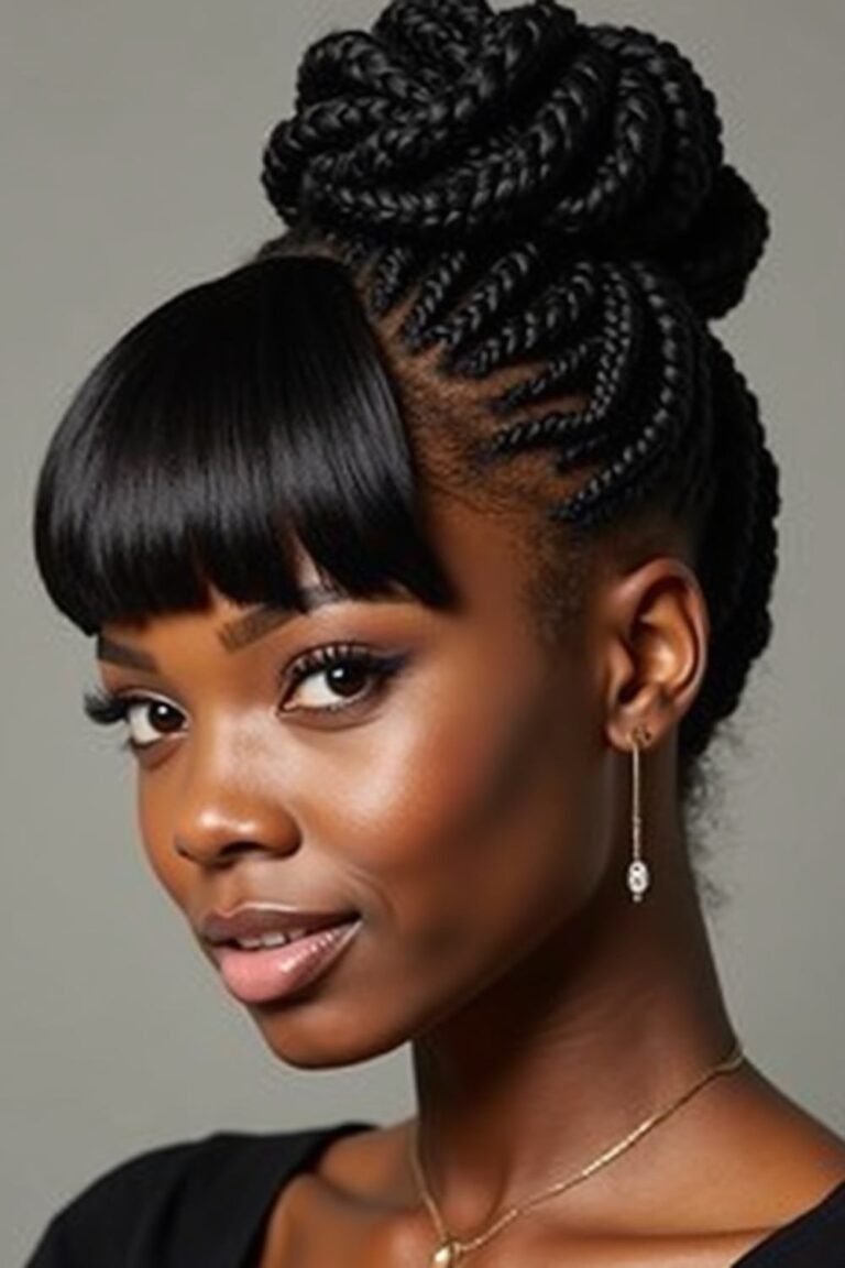 21 Chic Chinese Bangs Hairstyles for Black Women 2025 – Fashion Trend Hacks