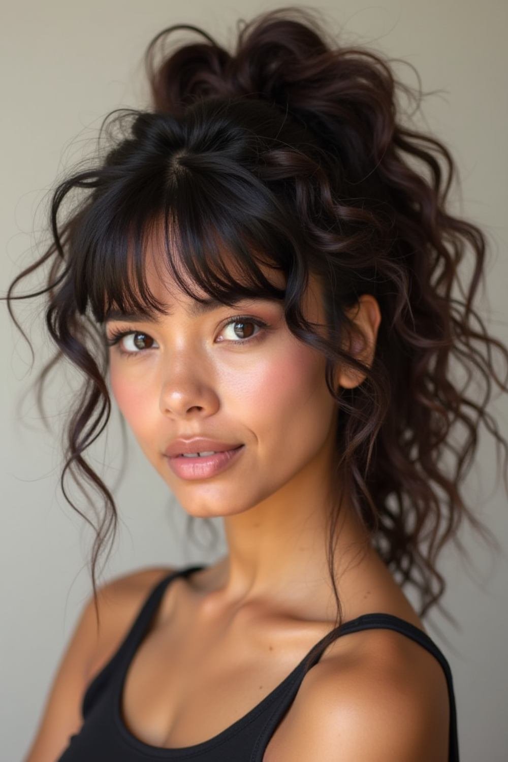 26 Charming Curly Hairstyles with Bangs Ideas 2025 – Fashion Trend Hacks