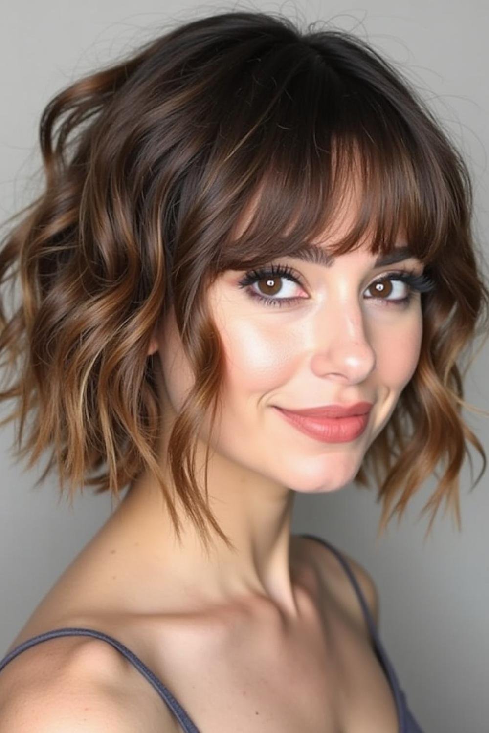 24 Chic Micro Bangs Hairstyles for 2025 – Fashion Trend Hacks